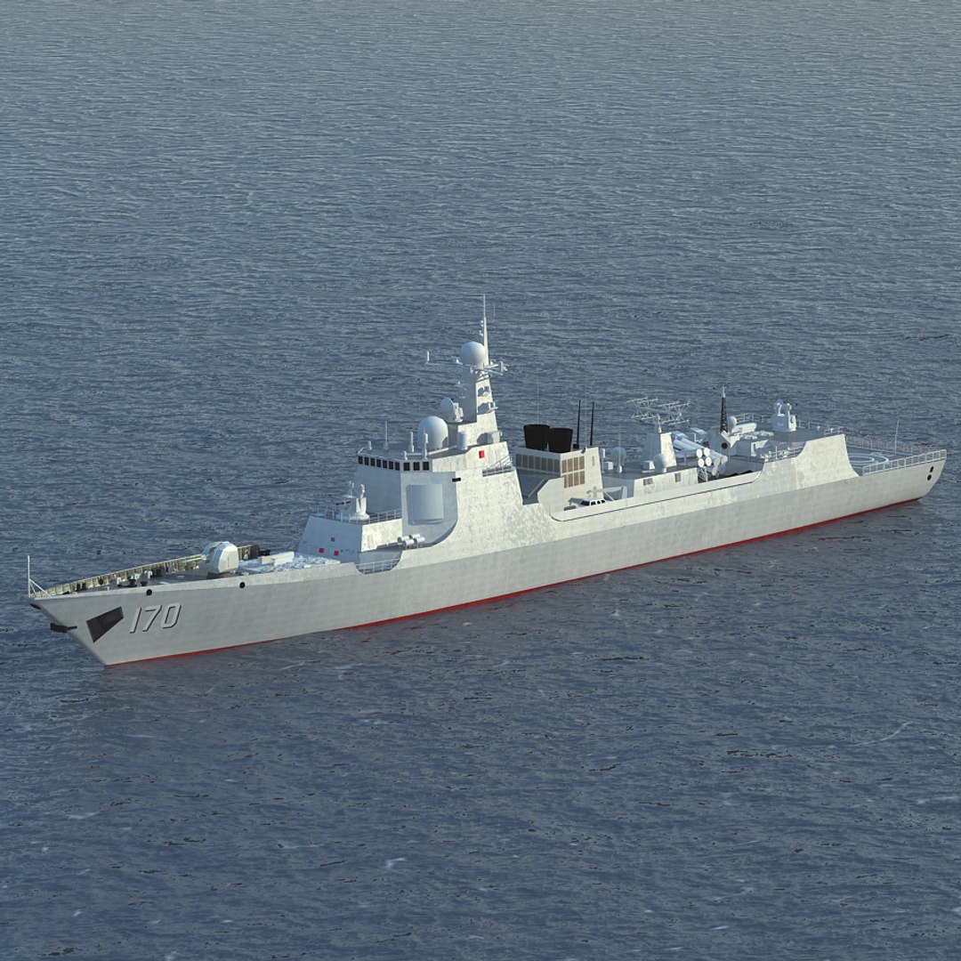 3d Type 052c Destroyer