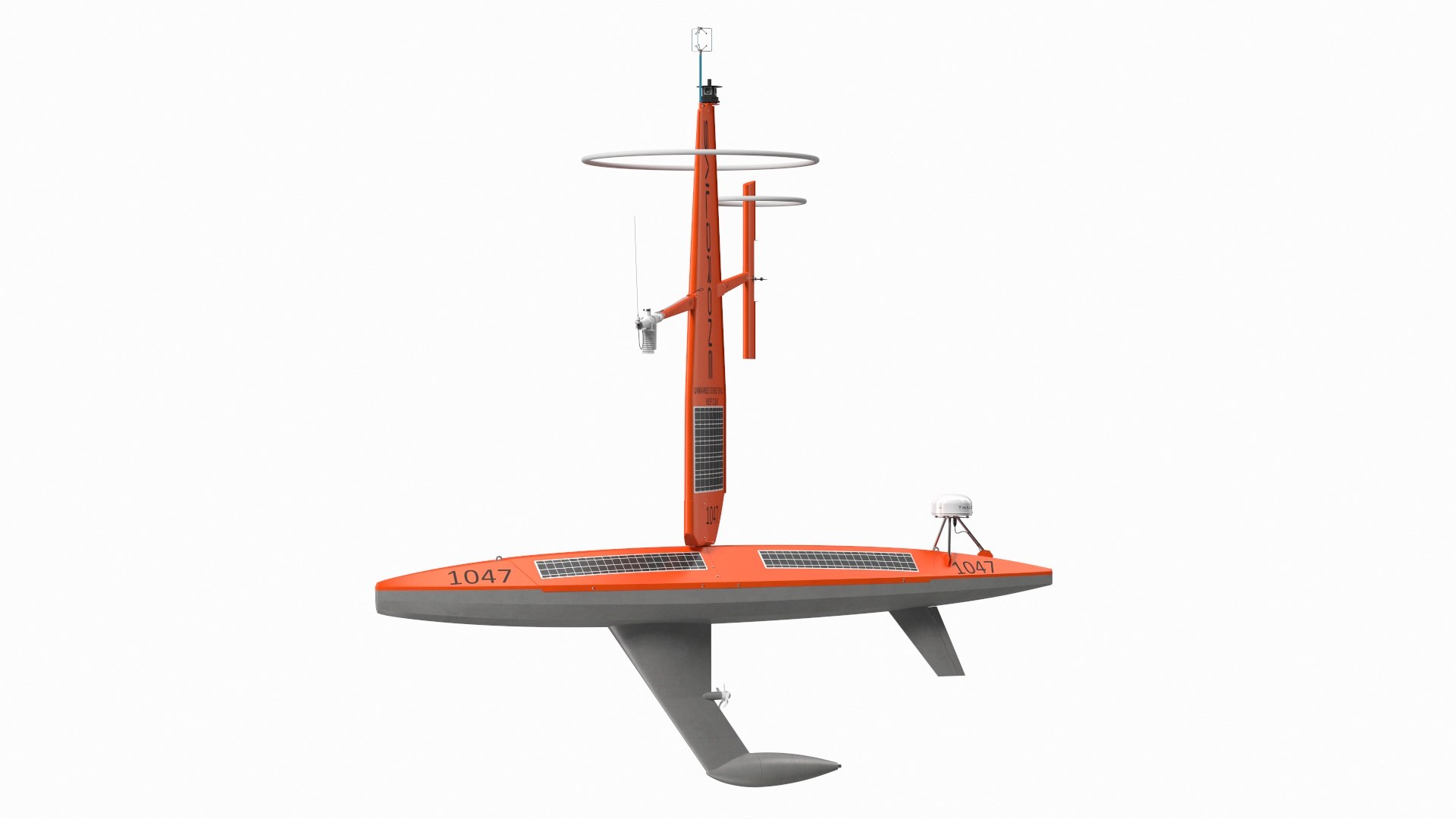 Saildrone Uncrewed Surface Vehicle Rigged 3D - TurboSquid 1952844