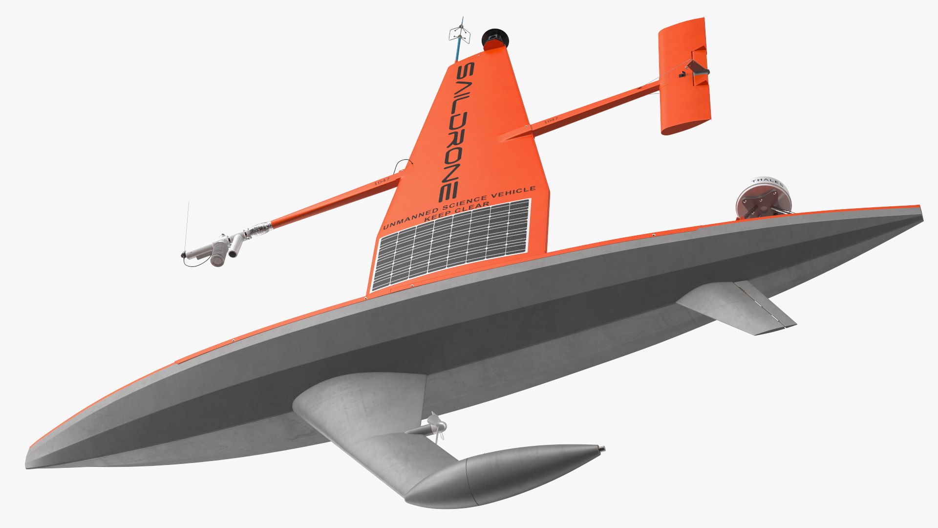 Saildrone Uncrewed Surface Vehicle Rigged 3D - TurboSquid 1952844