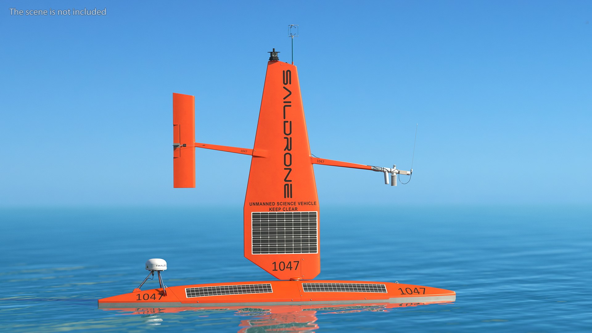 Saildrone Uncrewed Surface Vehicle Rigged 3D - TurboSquid 1952844