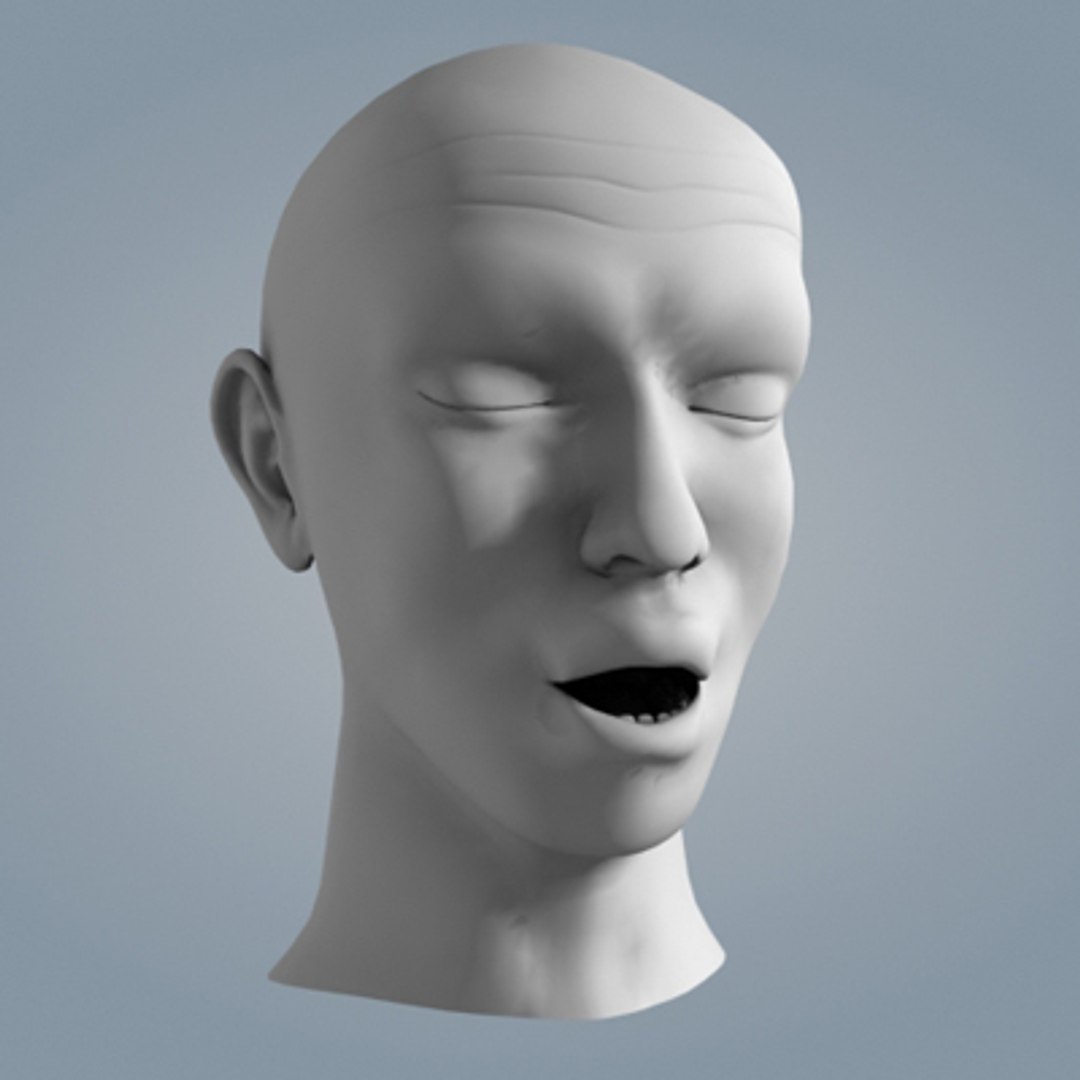 man face 3d model