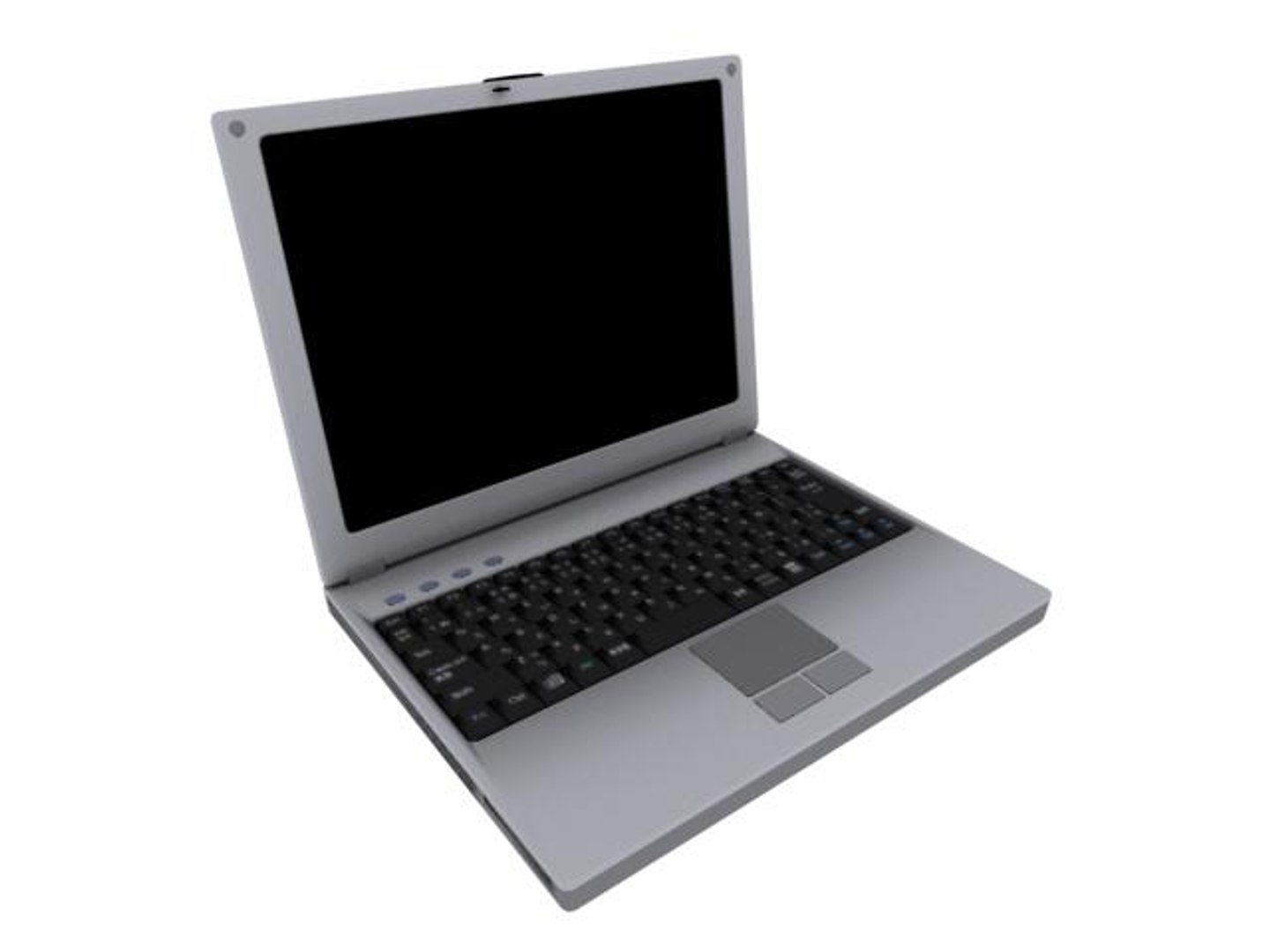 laptop computer 3d model
