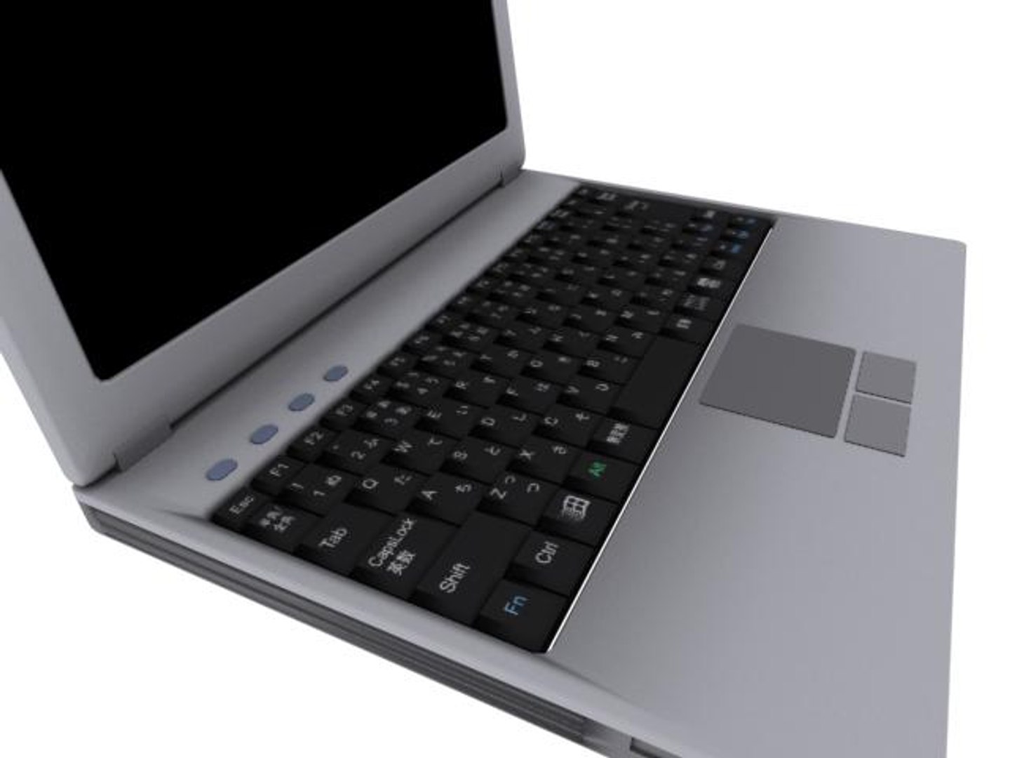 laptop computer 3d model