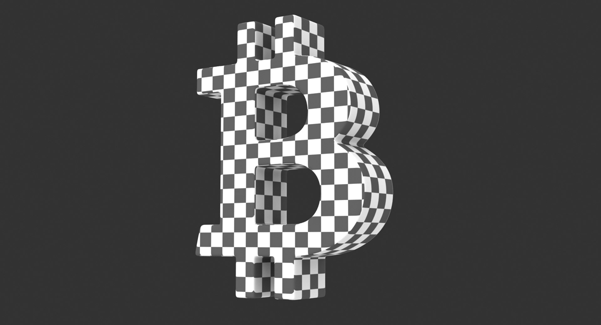 3D Model Bitcoin Symbol - TurboSquid 1239206