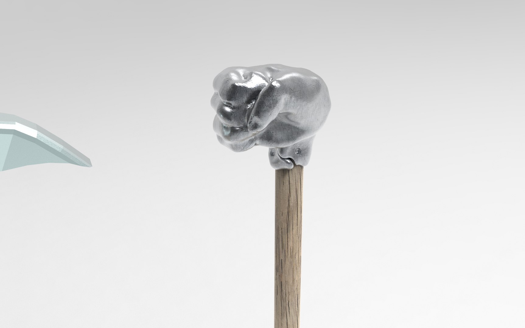 3D Hack And Hammer-fist And Axe Model - TurboSquid 1947191