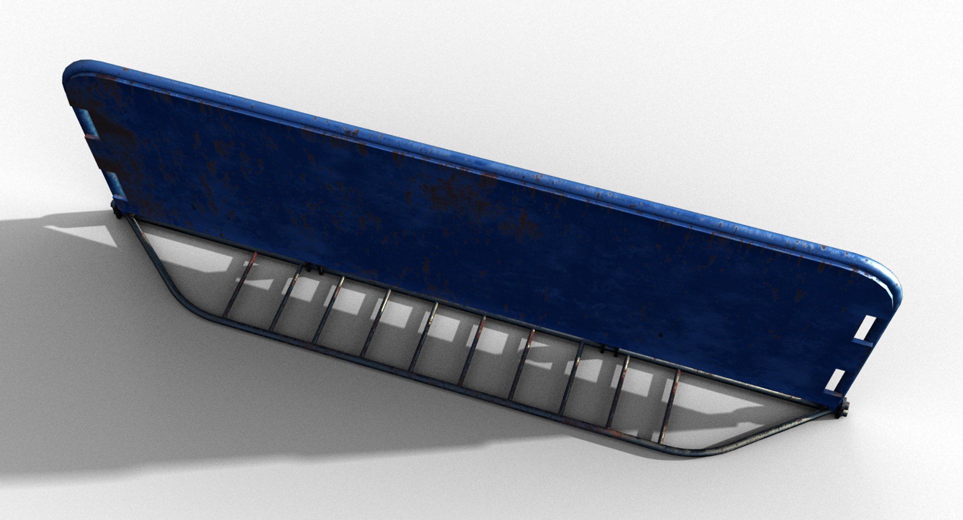 Metal Barricade 3D Model - TurboSquid 1230462