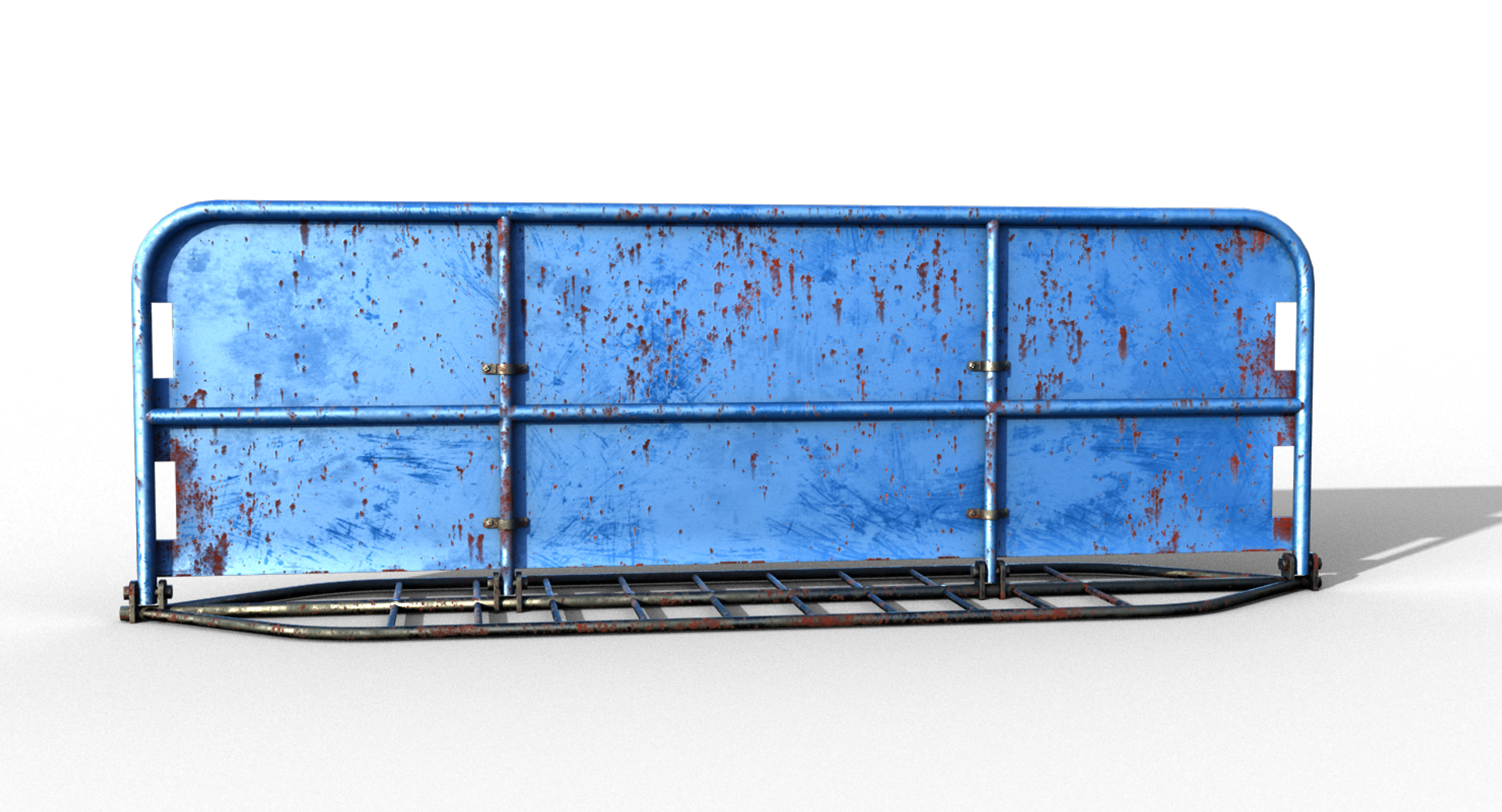 Metal Barricade 3D Model - TurboSquid 1230462