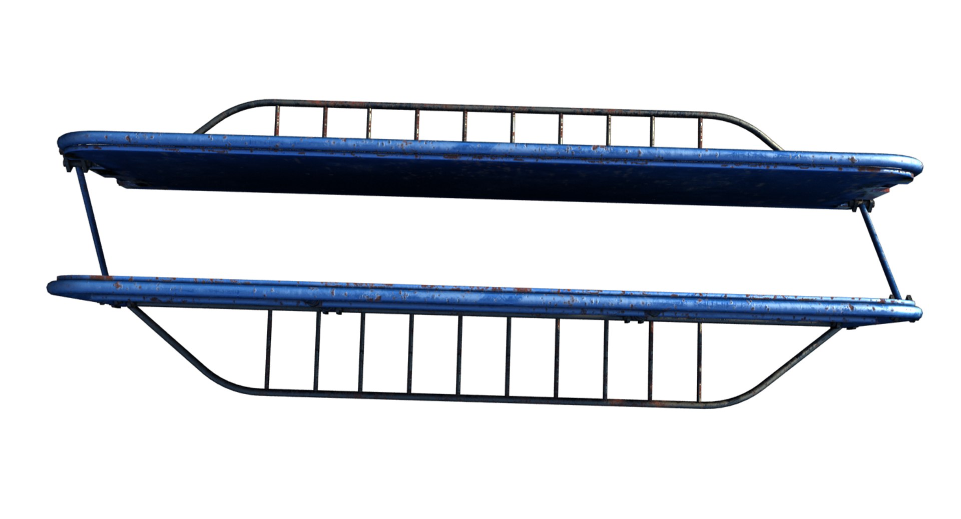 Metal Barricade 3D Model - TurboSquid 1230462