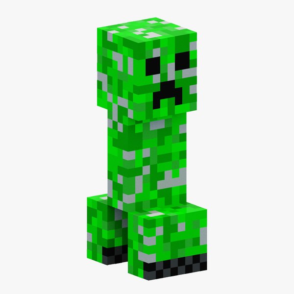 Creeper Minecraft3Dモデル - TurboSquid 1962603
