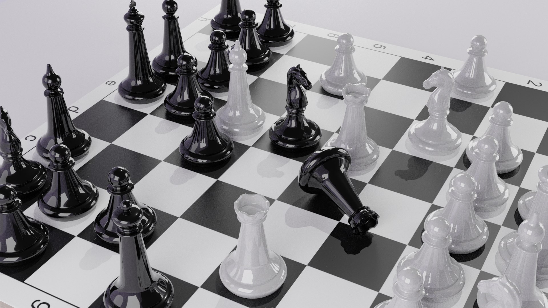 3D Model Chess - TurboSquid 1879668
