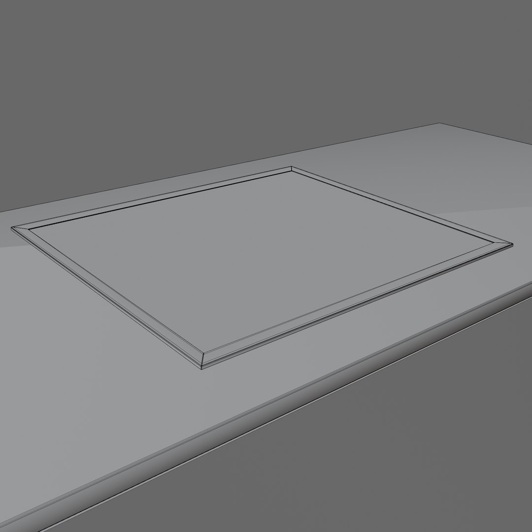 3D Model Induction Hob - TurboSquid 1739439