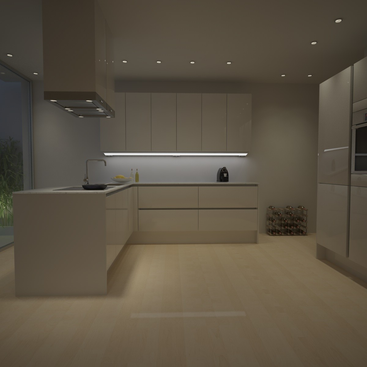 3d model kitchen scenes