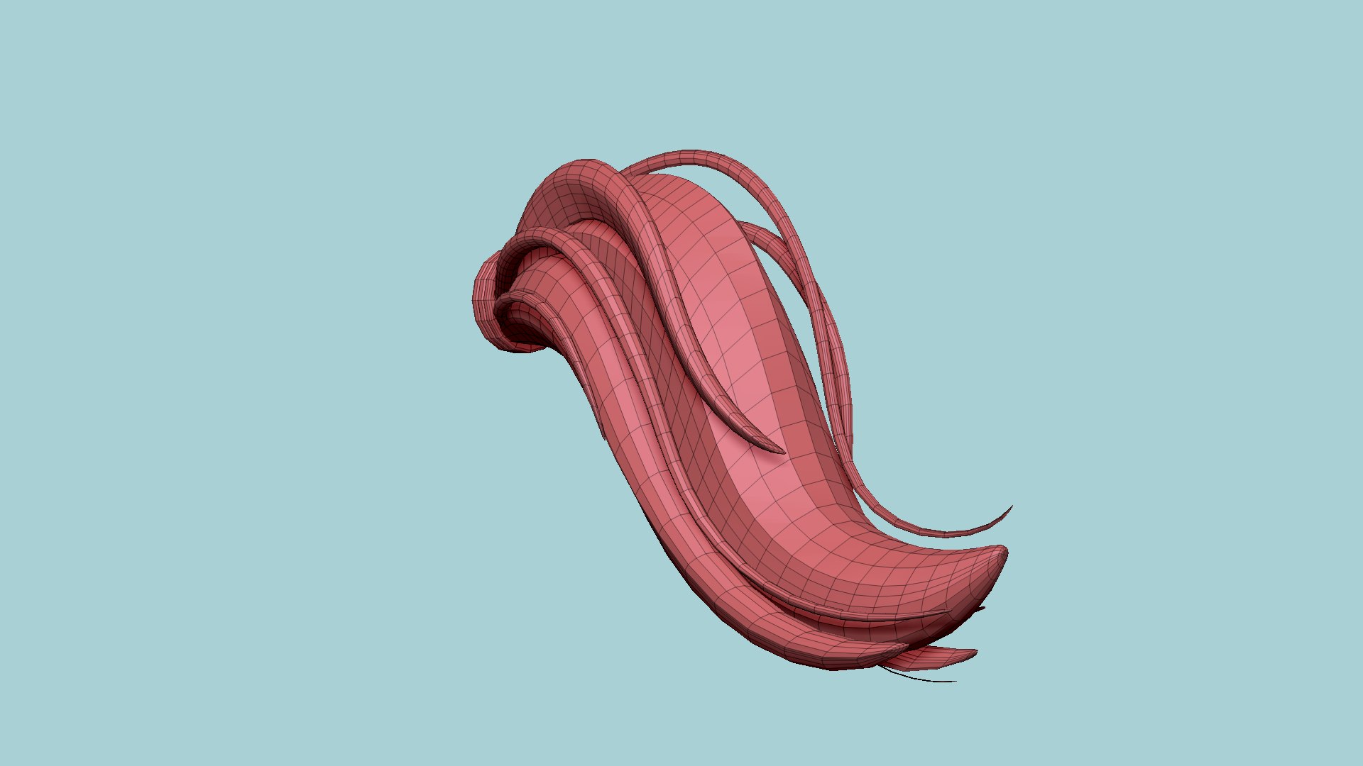 Furry Tail A03 Blue - Headband Character Design 3D Model - TurboSquid ...
