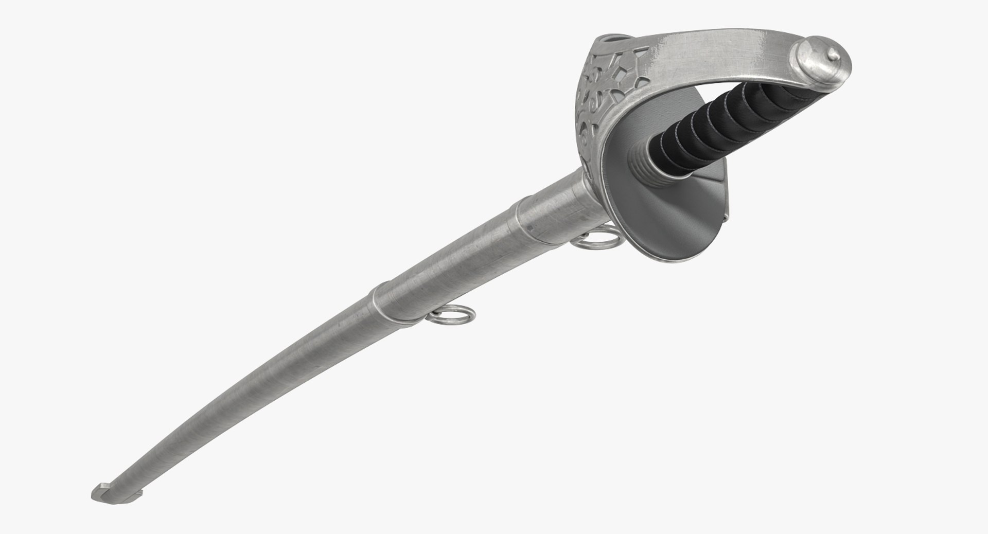 British Officers Sword 3D Model - TurboSquid 1195692