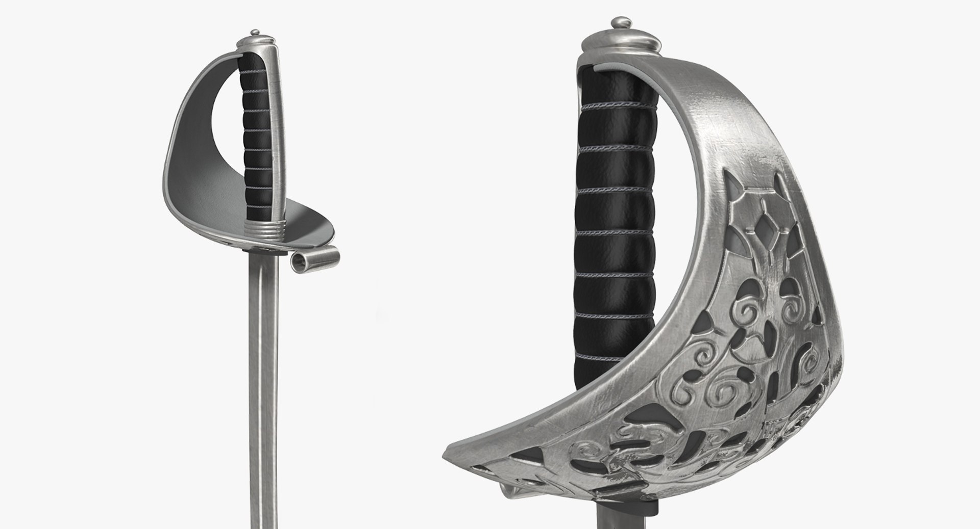 British Officers Sword 3D Model - TurboSquid 1195692