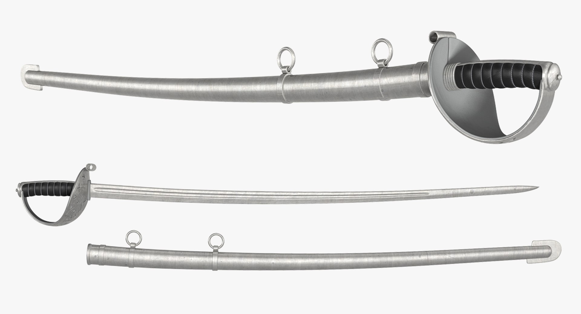 British Officers Sword 3D Model - TurboSquid 1195692