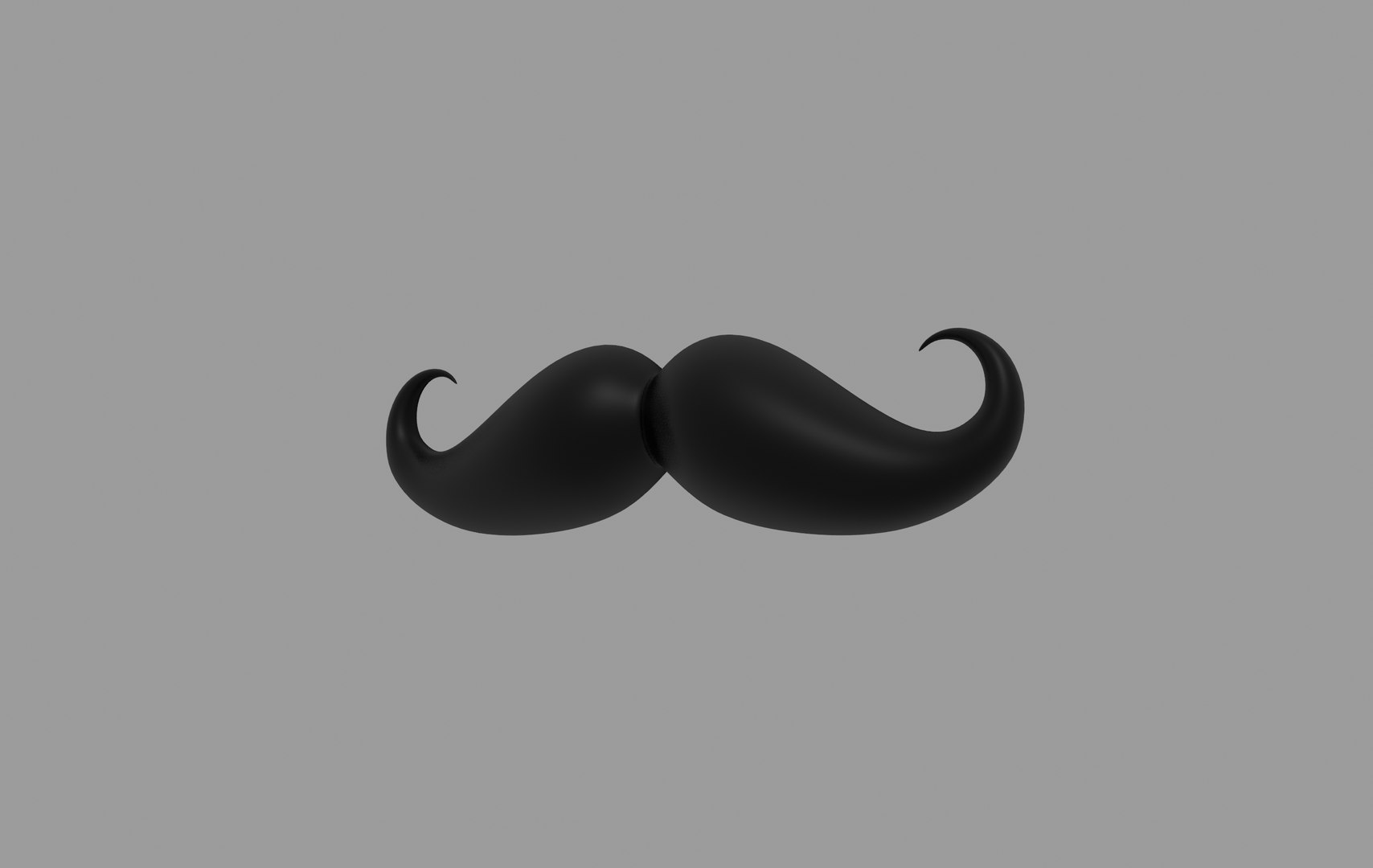 Mustache hair 3D model - TurboSquid 1664074