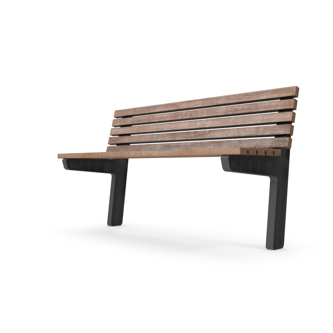 Bench 3D Model - TurboSquid 1756253