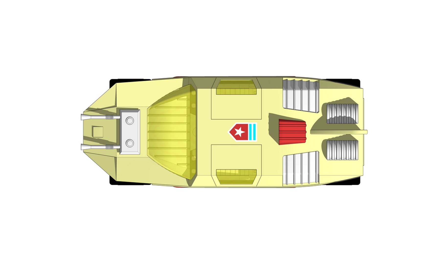 3d model of adventure 2000