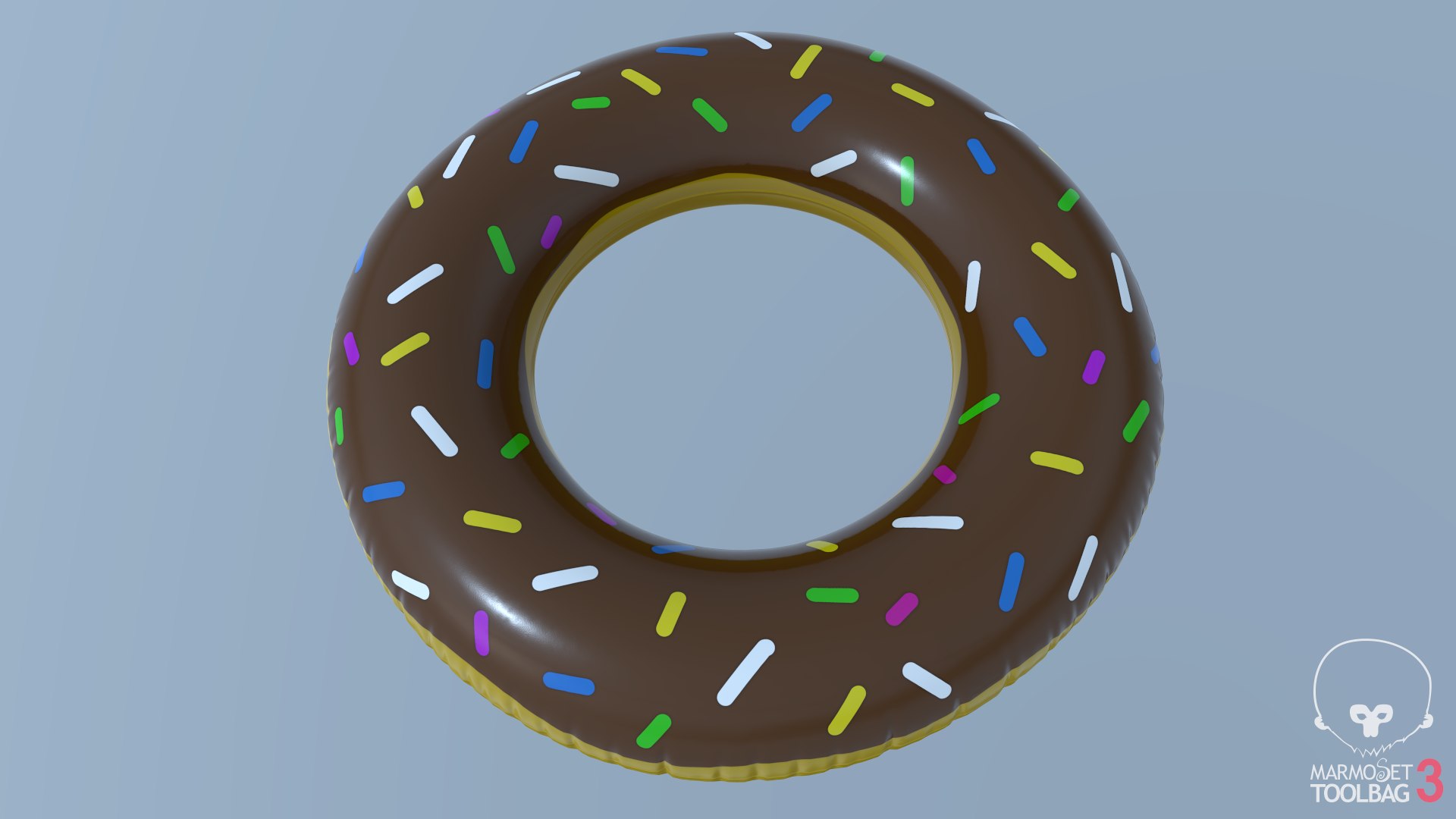 Donut Inflatable Ring 02 3D model - TurboSquid 1761388