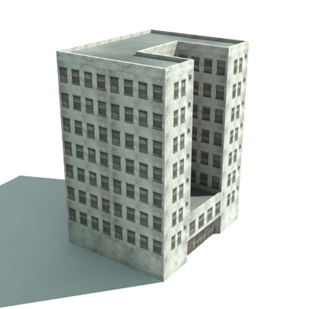 Building 3D model - TurboSquid 384427
