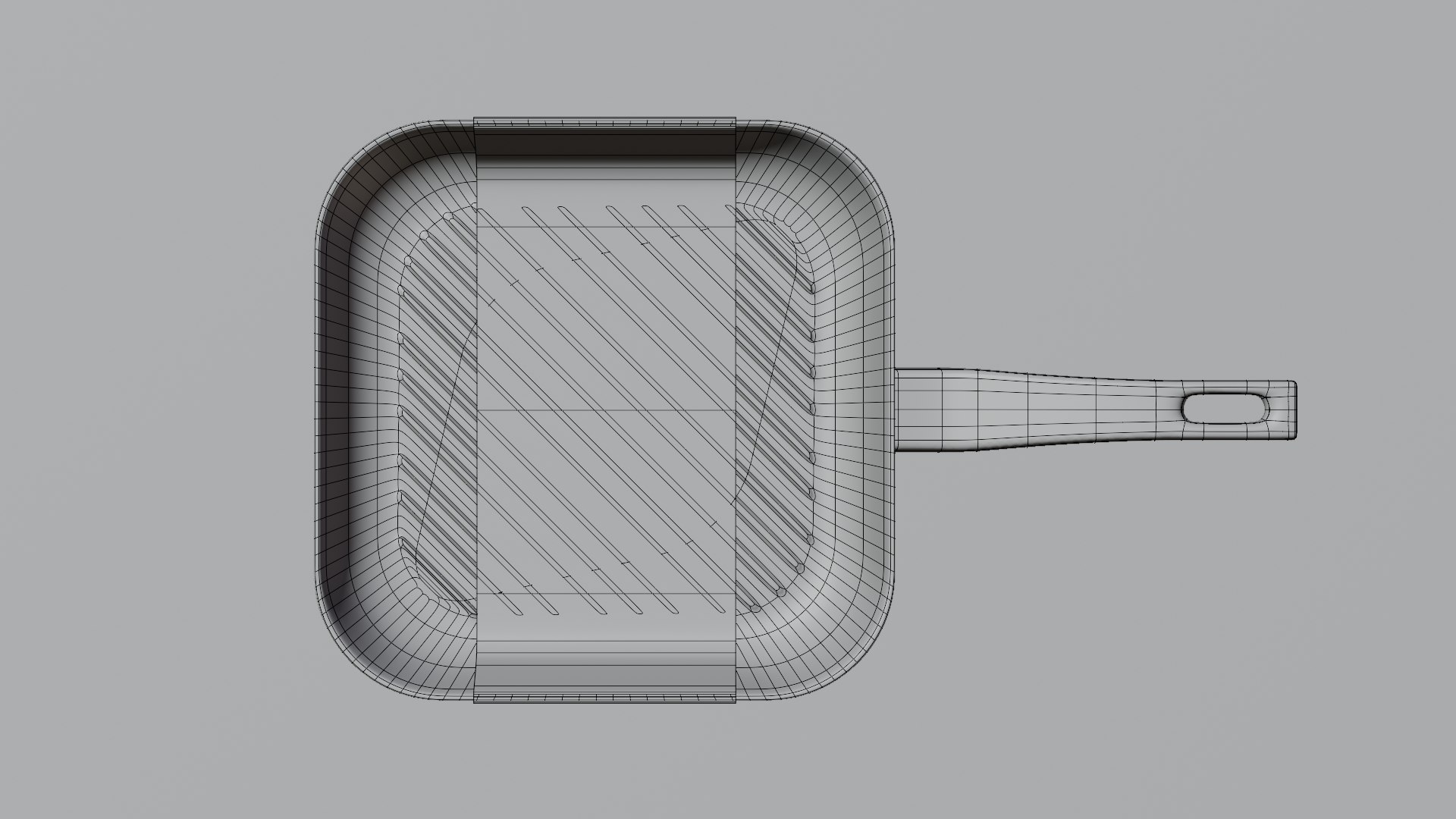 Grill Pan 3D Model - TurboSquid 2101046