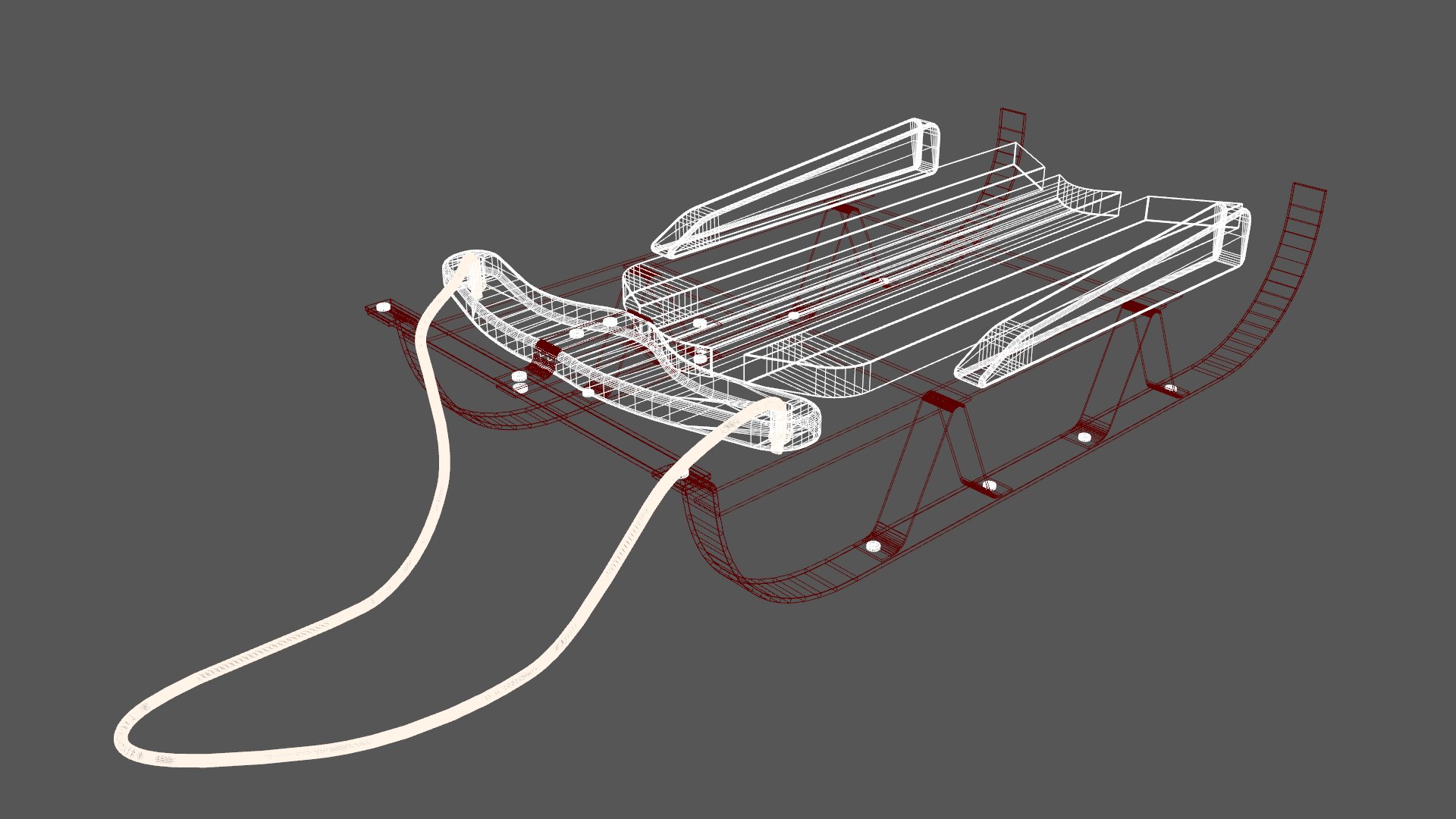 Sled For Christmas 3D - TurboSquid 2315629