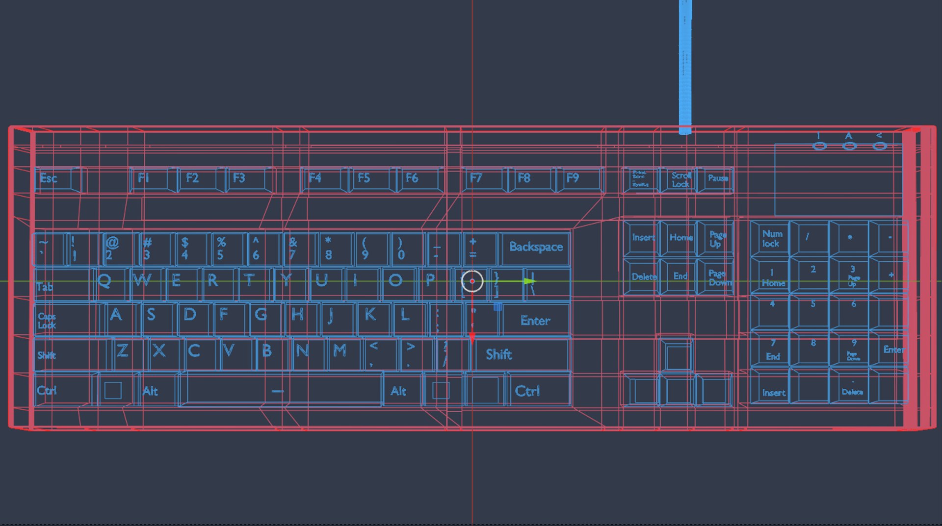 3D Asus Keyboard - TurboSquid 1600541