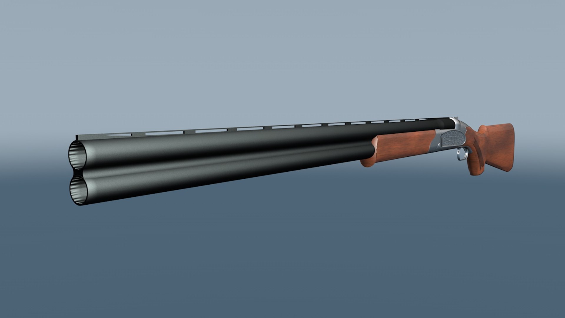 Double Barreled Shotgun 3d 3ds