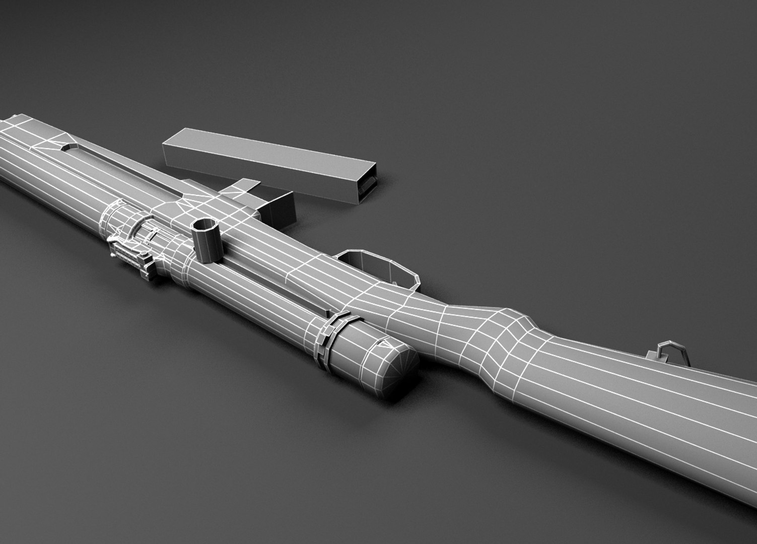 Ww2 Gun 3d Max