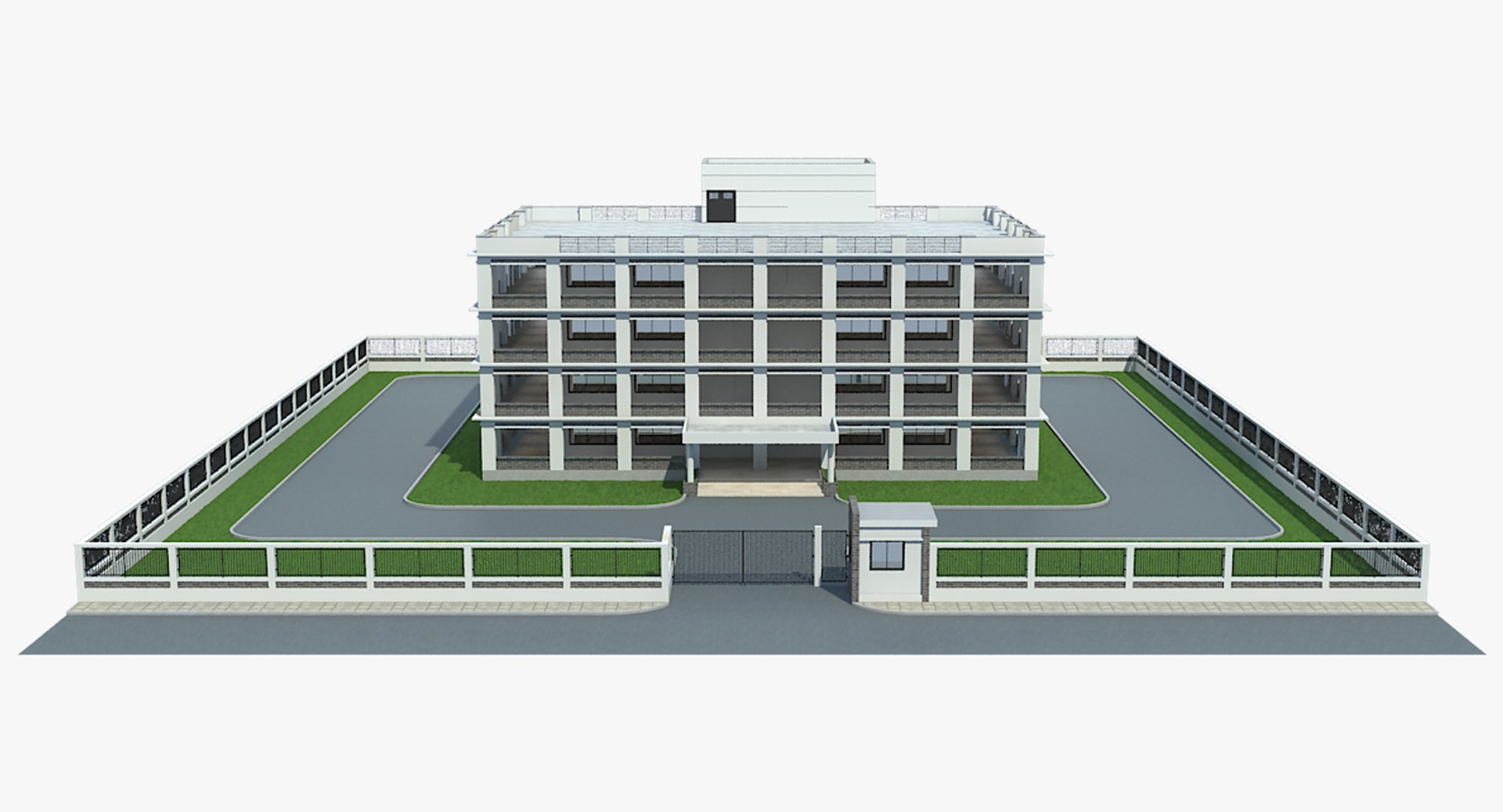 Building 13 Model - TurboSquid 1405058