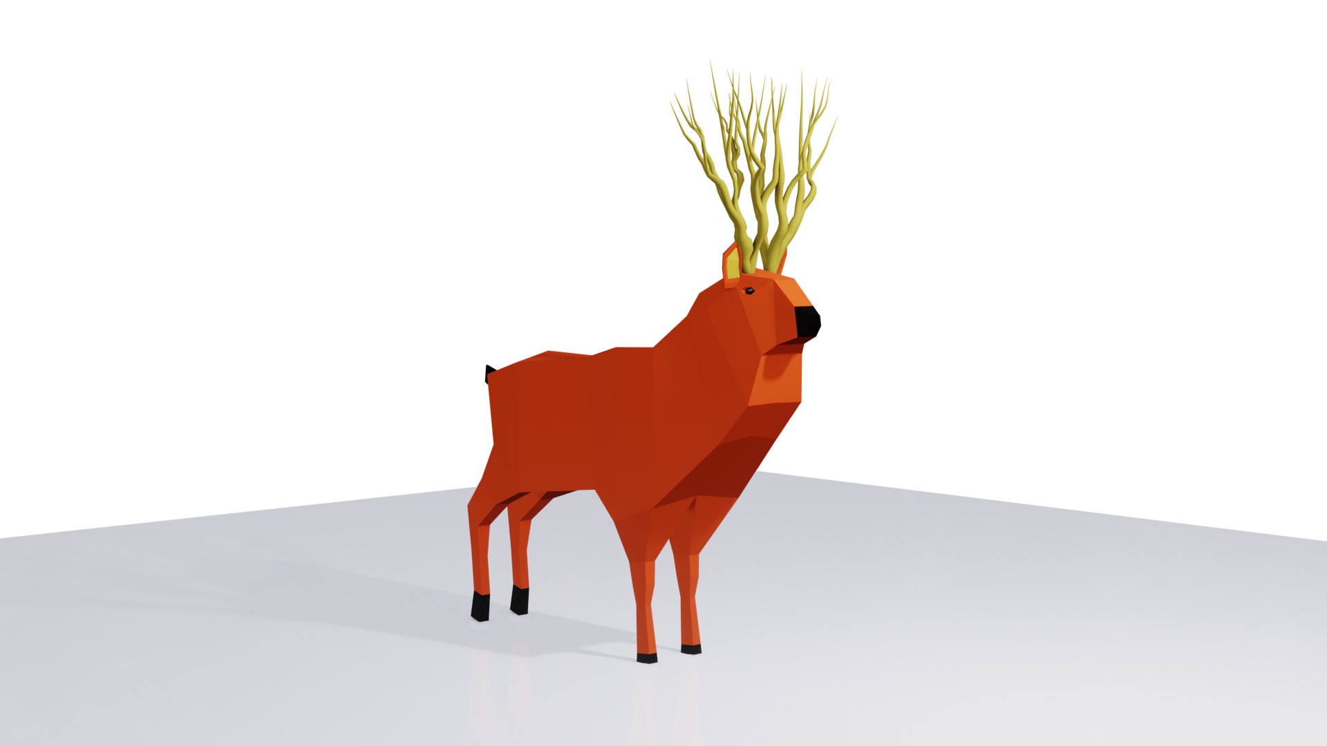 3D Red Deer - TurboSquid 2107167