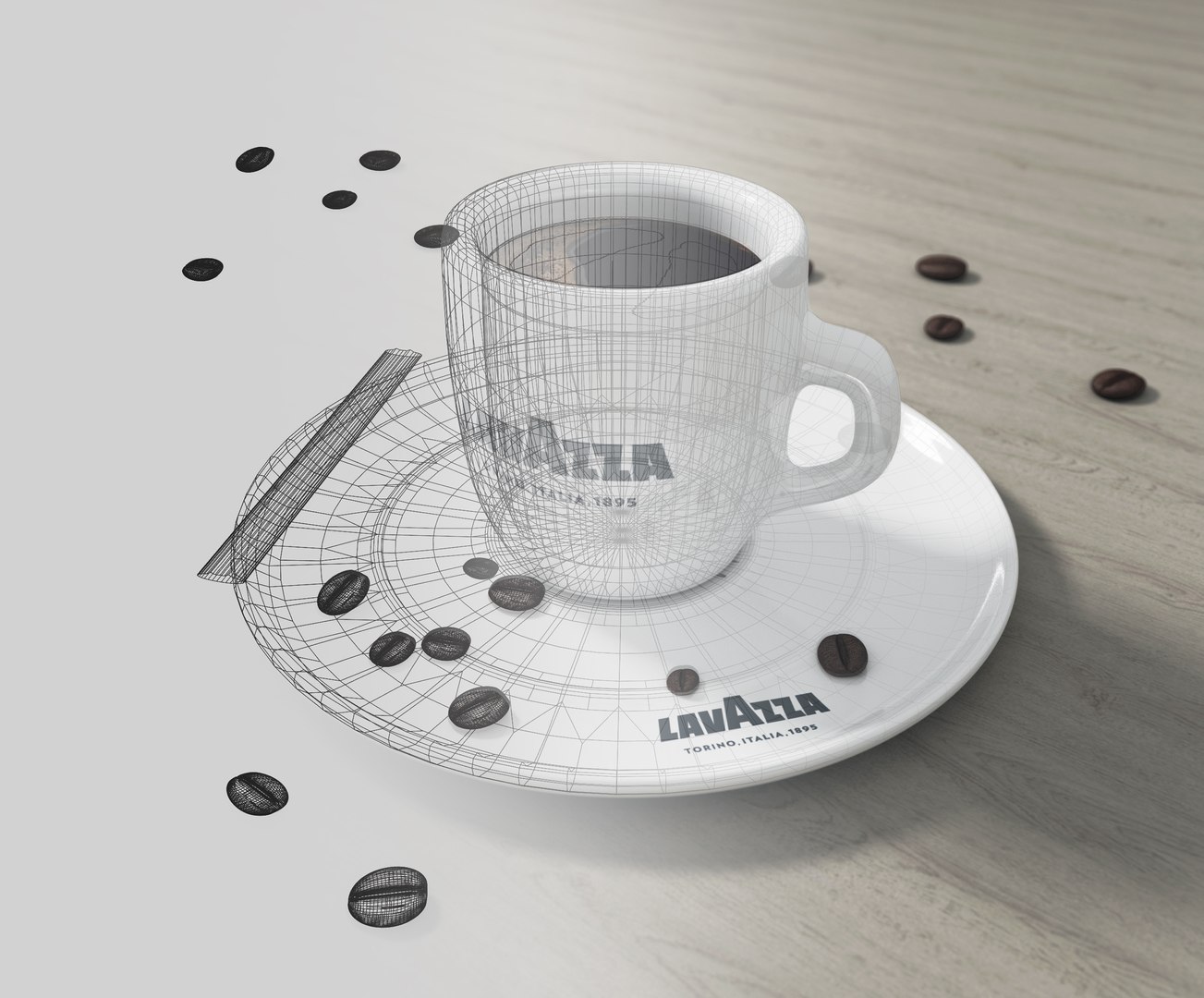 Coffee Cup Model - TurboSquid 1376597