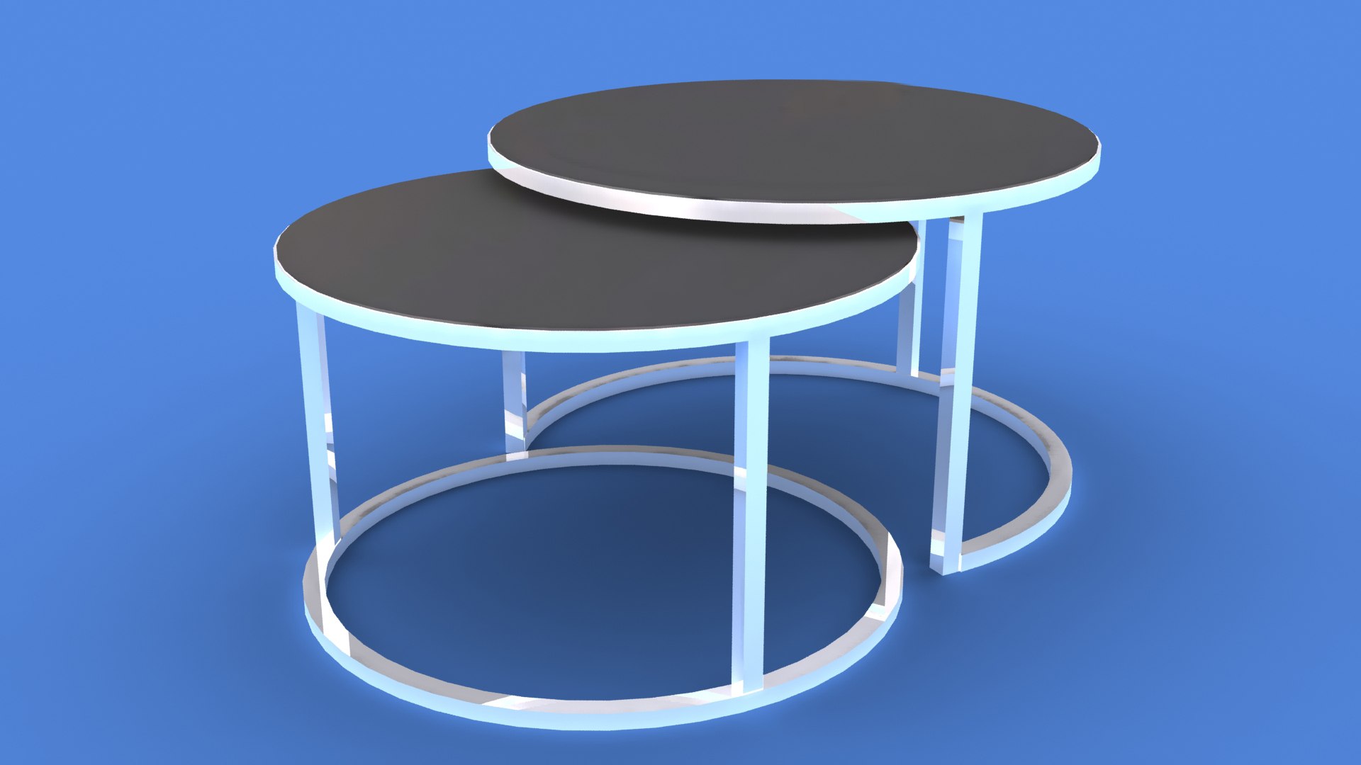 Nesting Tables 3D Model - TurboSquid 1821662