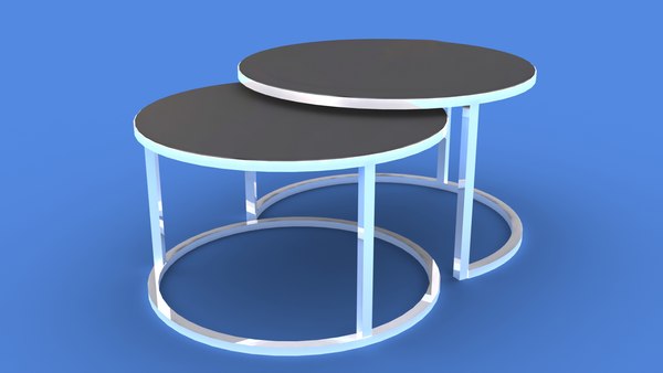 Nesting Tables 3D model - TurboSquid 1821662