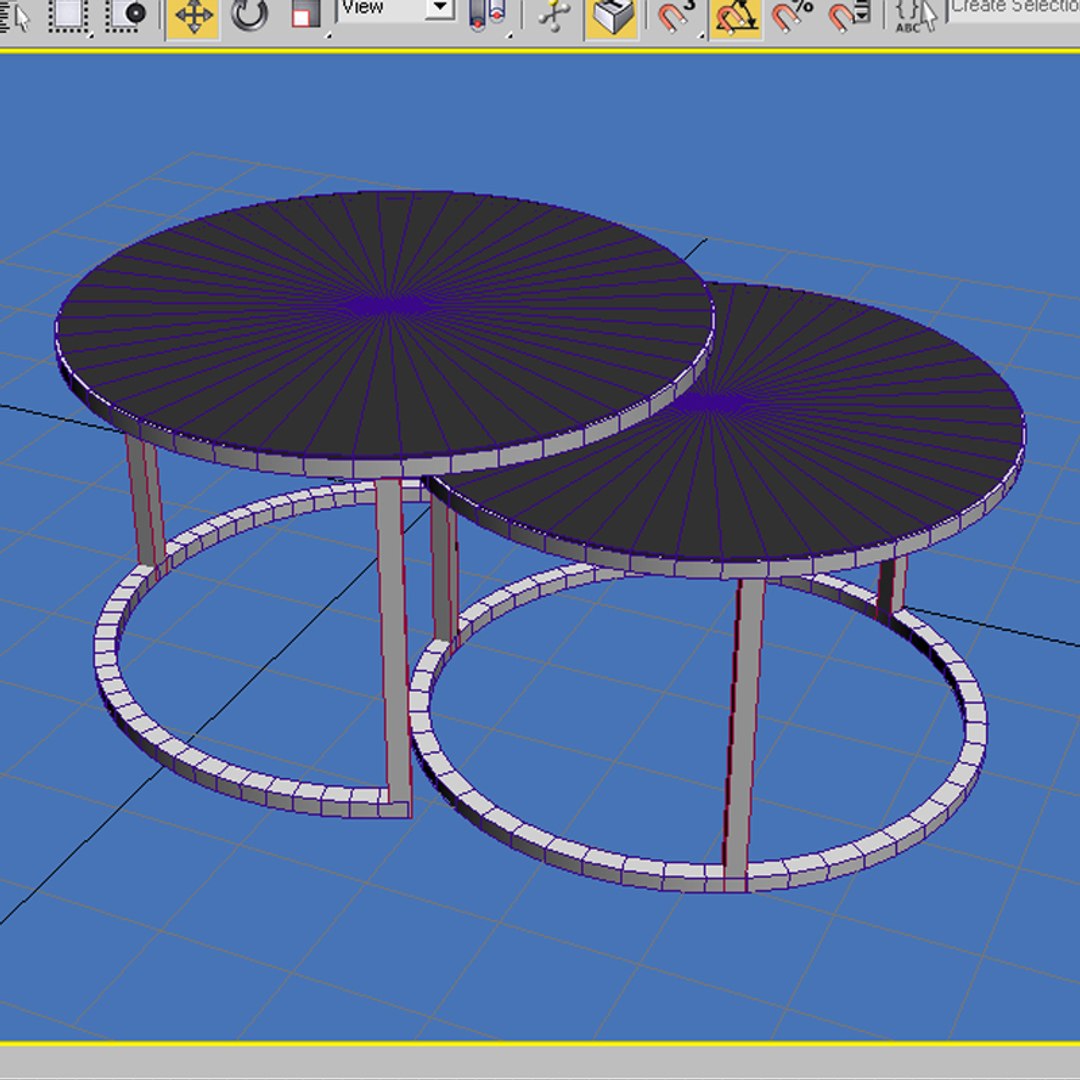 Nesting Tables 3D Model - TurboSquid 1821662