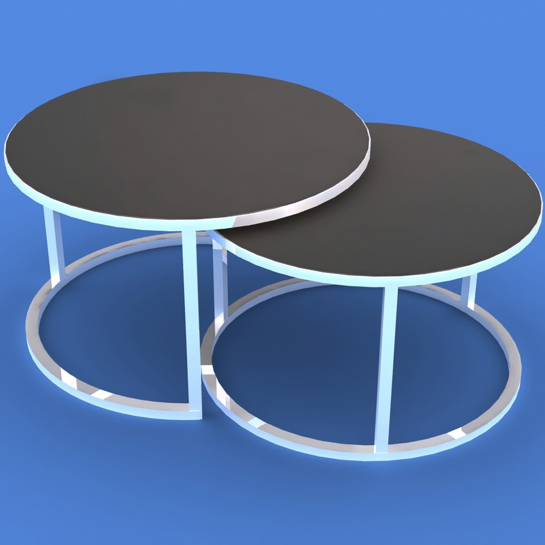 Nesting Tables 3D Model - TurboSquid 1821662