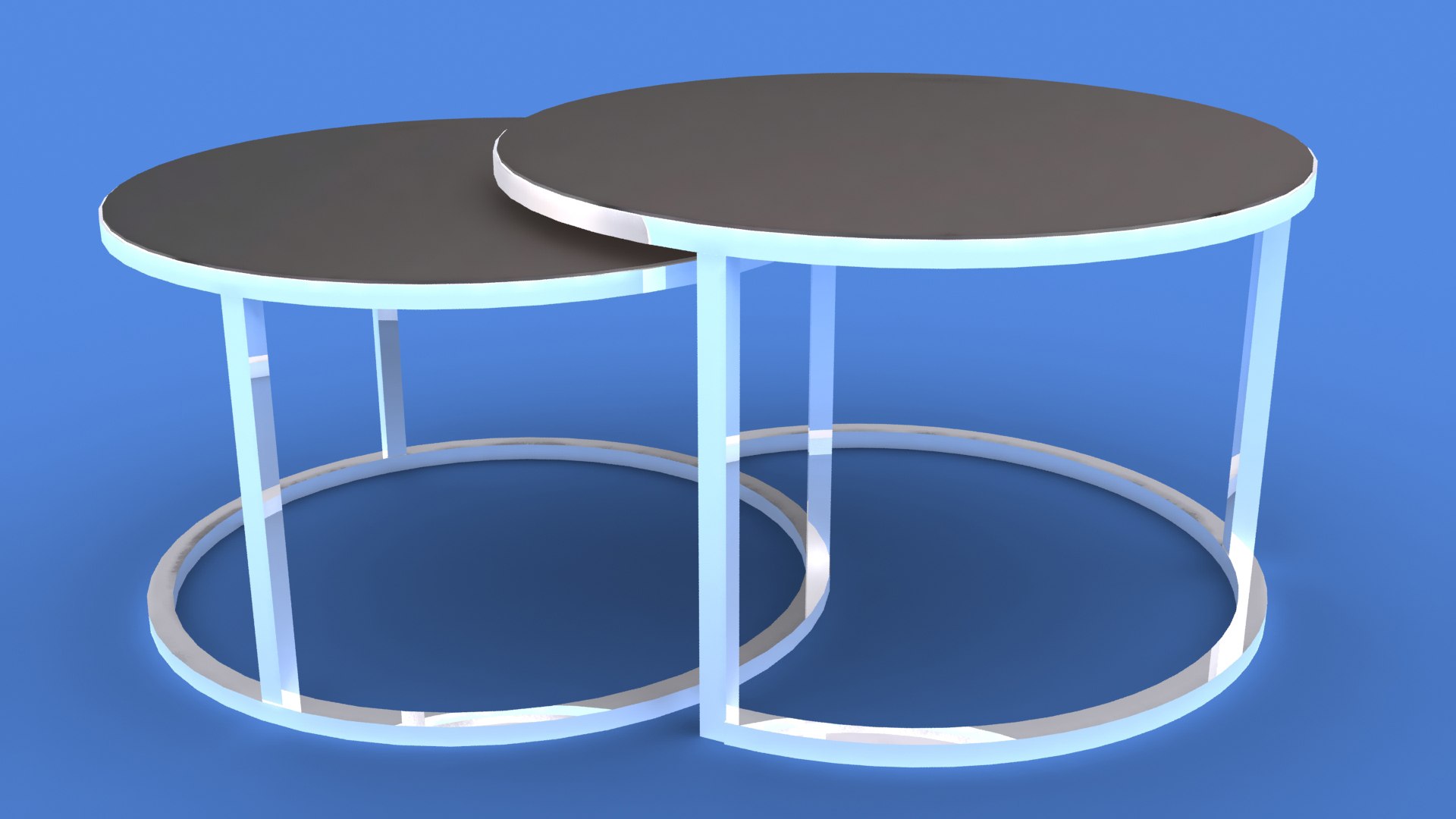 Nesting Tables 3D Model - TurboSquid 1821662