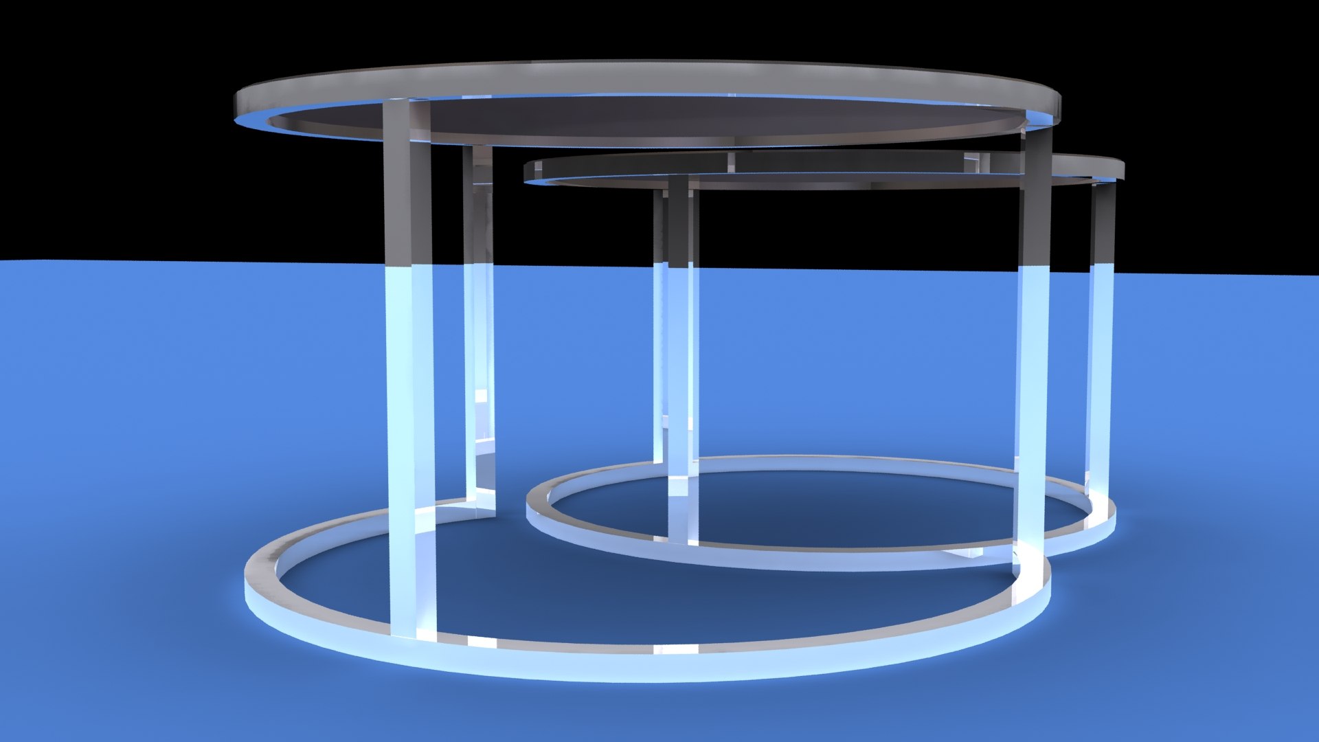 Nesting Tables 3D Model - TurboSquid 1821662
