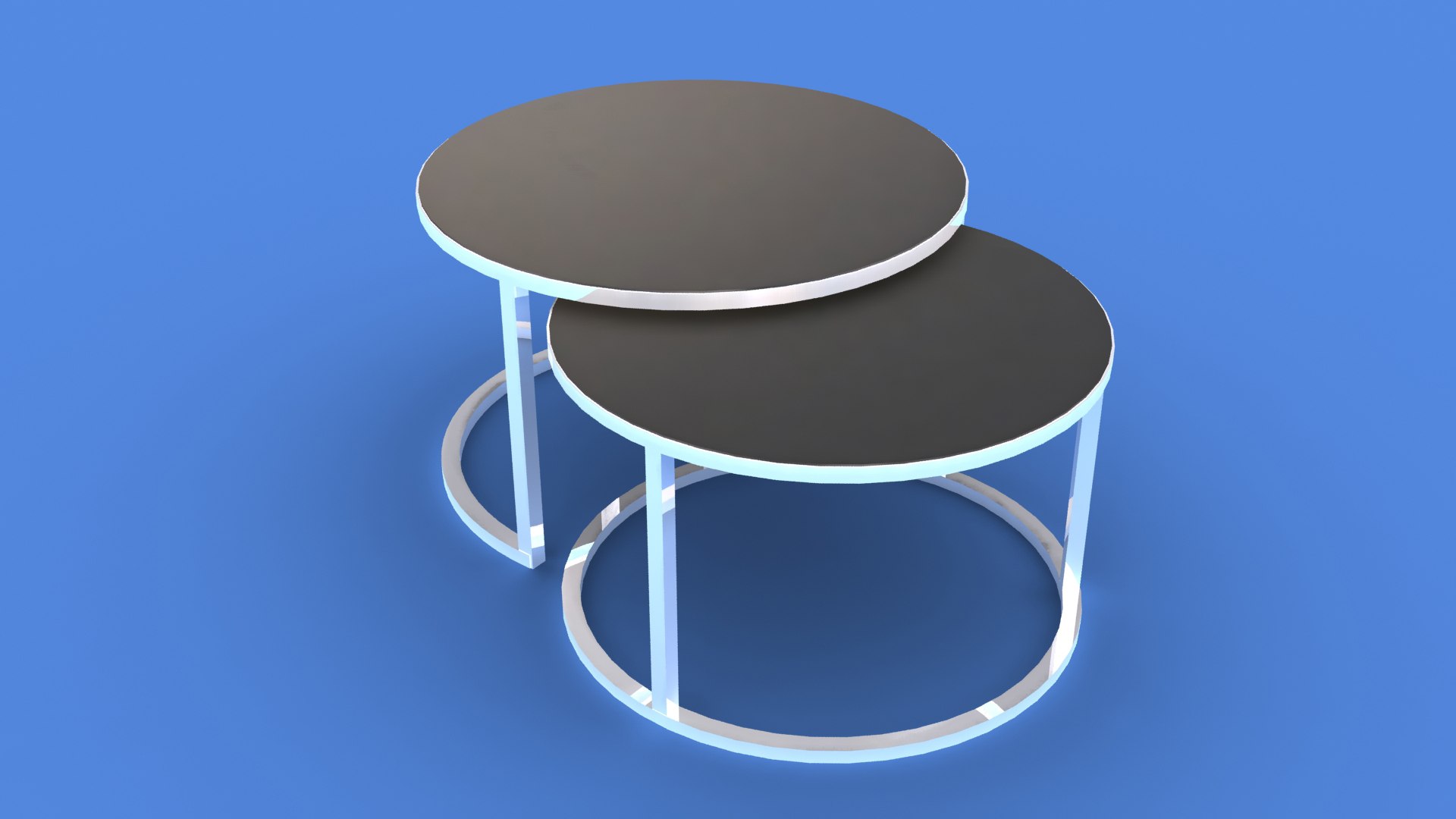 Nesting Tables 3D Model - TurboSquid 1821662
