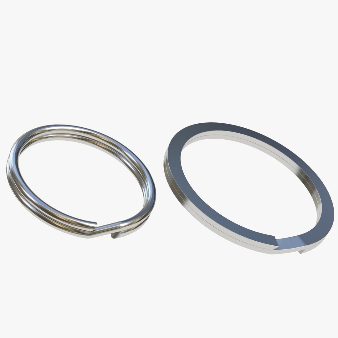 Split Rings 3D Model - TurboSquid 1486513