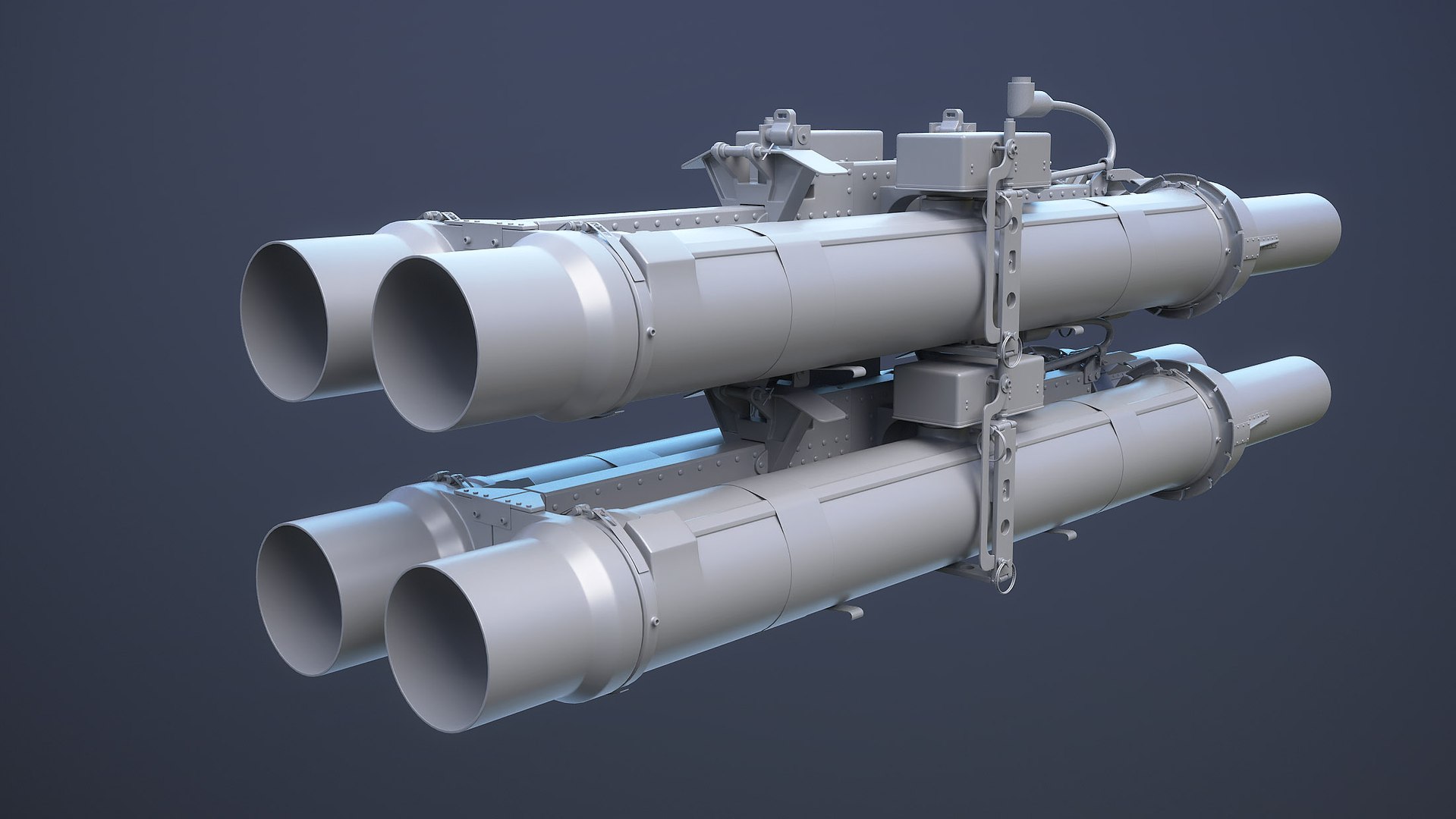 TOW BGM-71 With XM65 Launcher 3D Model - TurboSquid 1999962