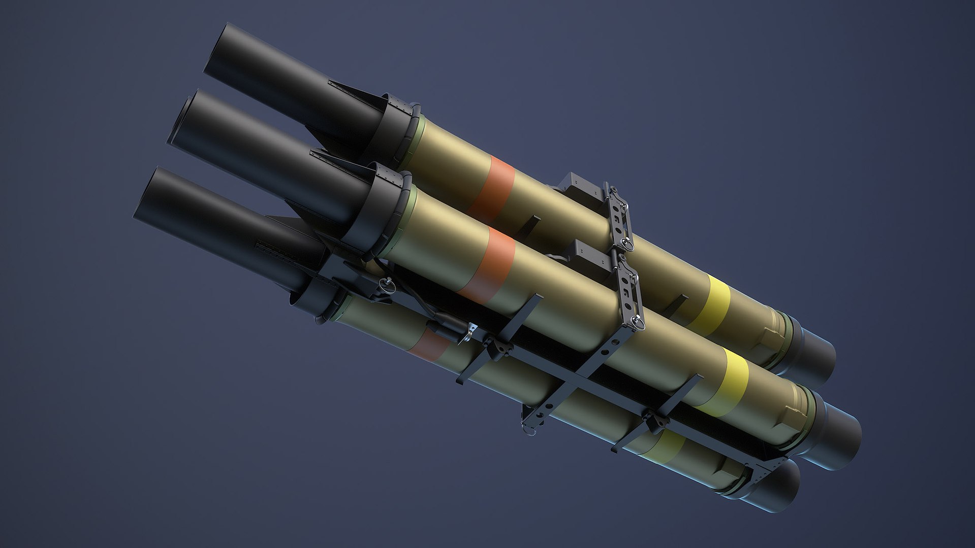 TOW BGM-71 With XM65 Launcher 3D Model - TurboSquid 1999962