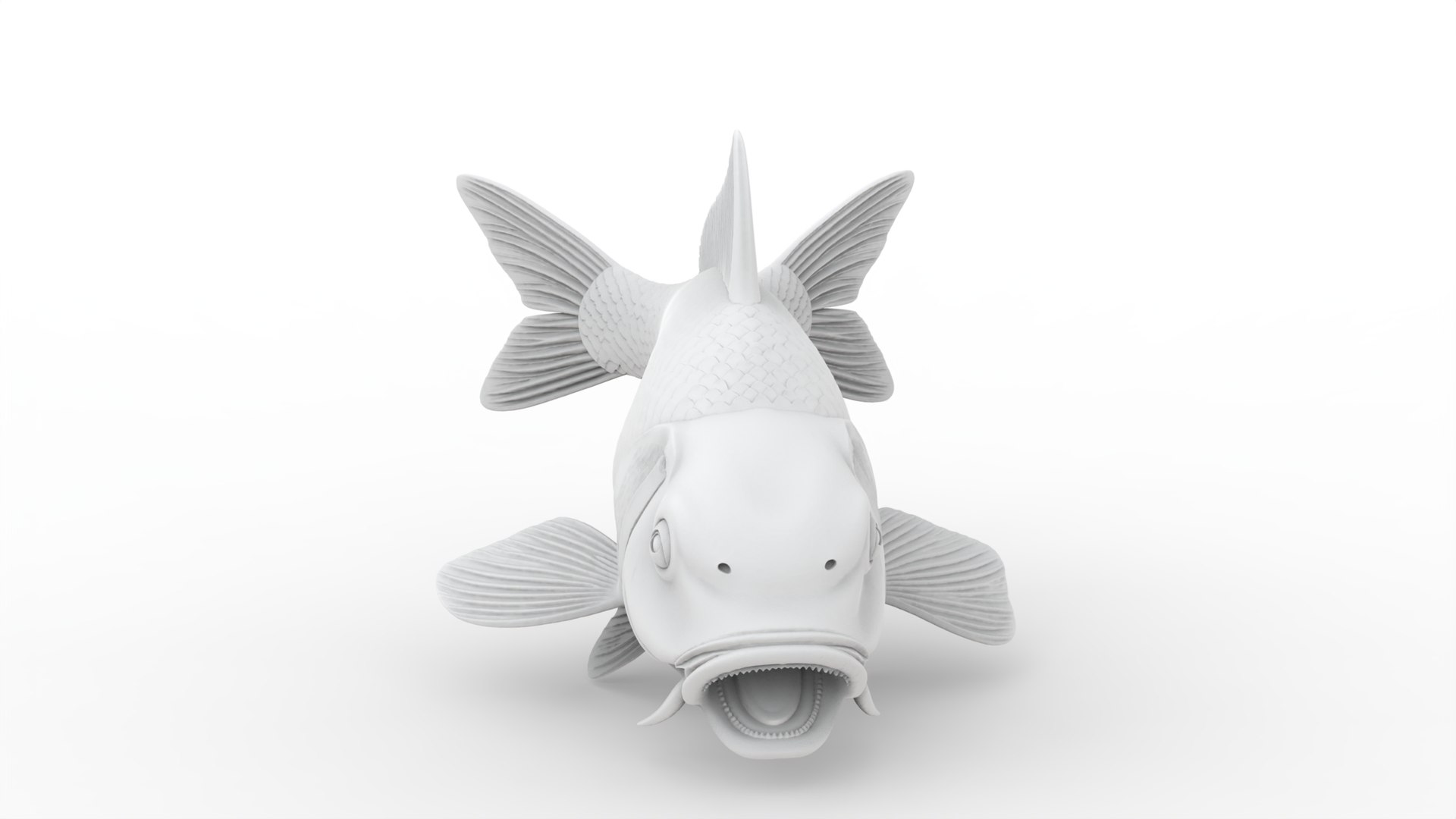 Koi Fish 3D Print Model 3D Model - TurboSquid 2432980