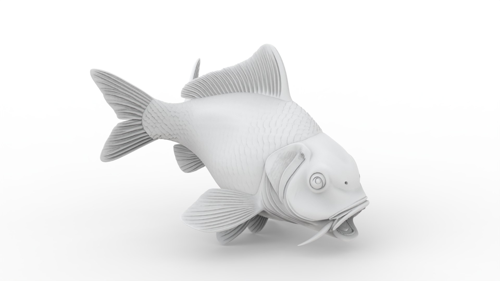 Koi Fish 3D Print Model 3D Model - TurboSquid 2432980