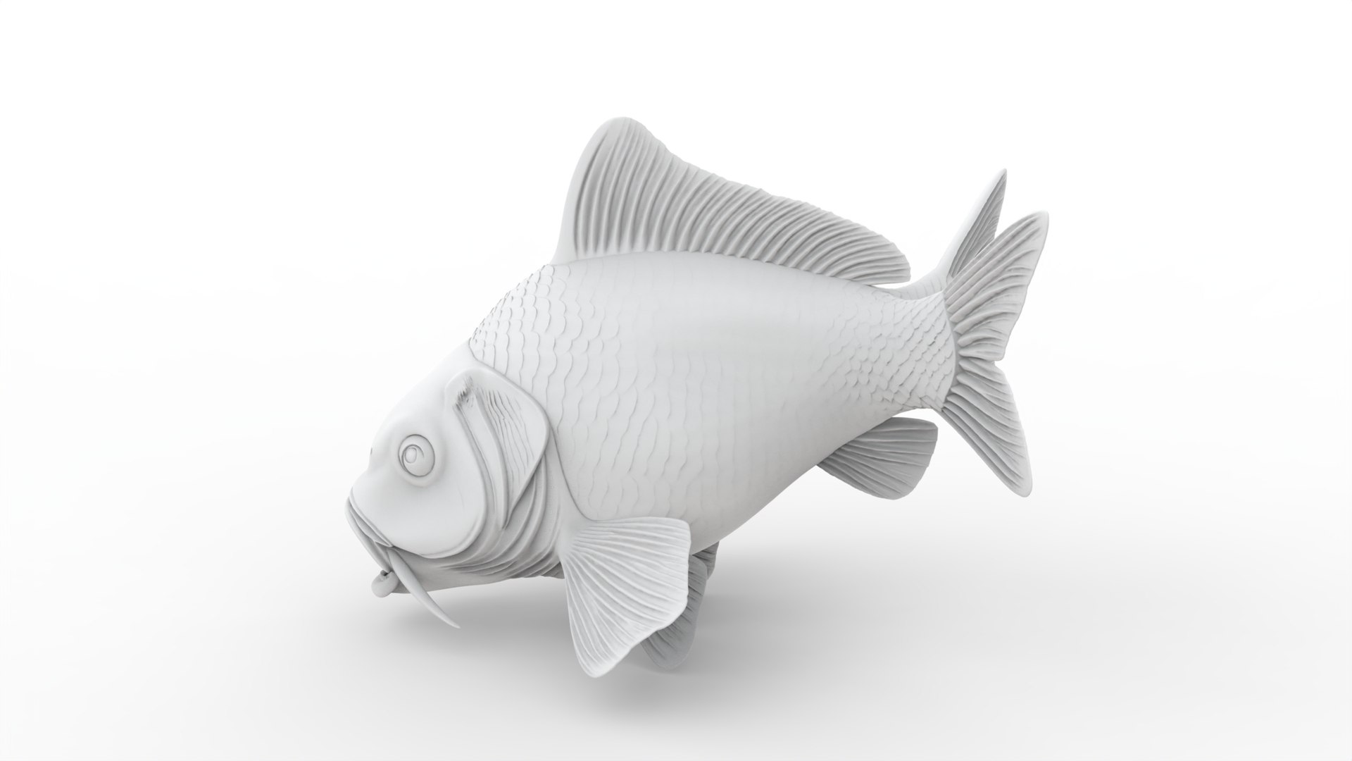 Koi Fish 3D Print Model 3D Model - TurboSquid 2432980
