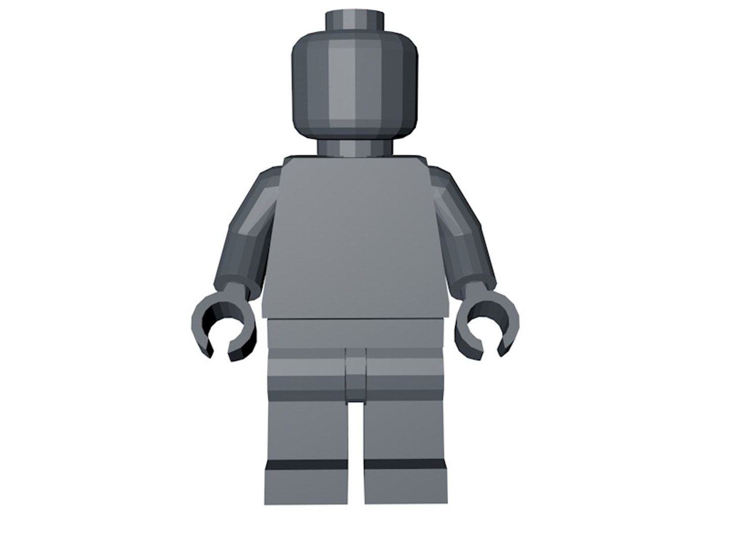 3d Lego Mini-figure Base