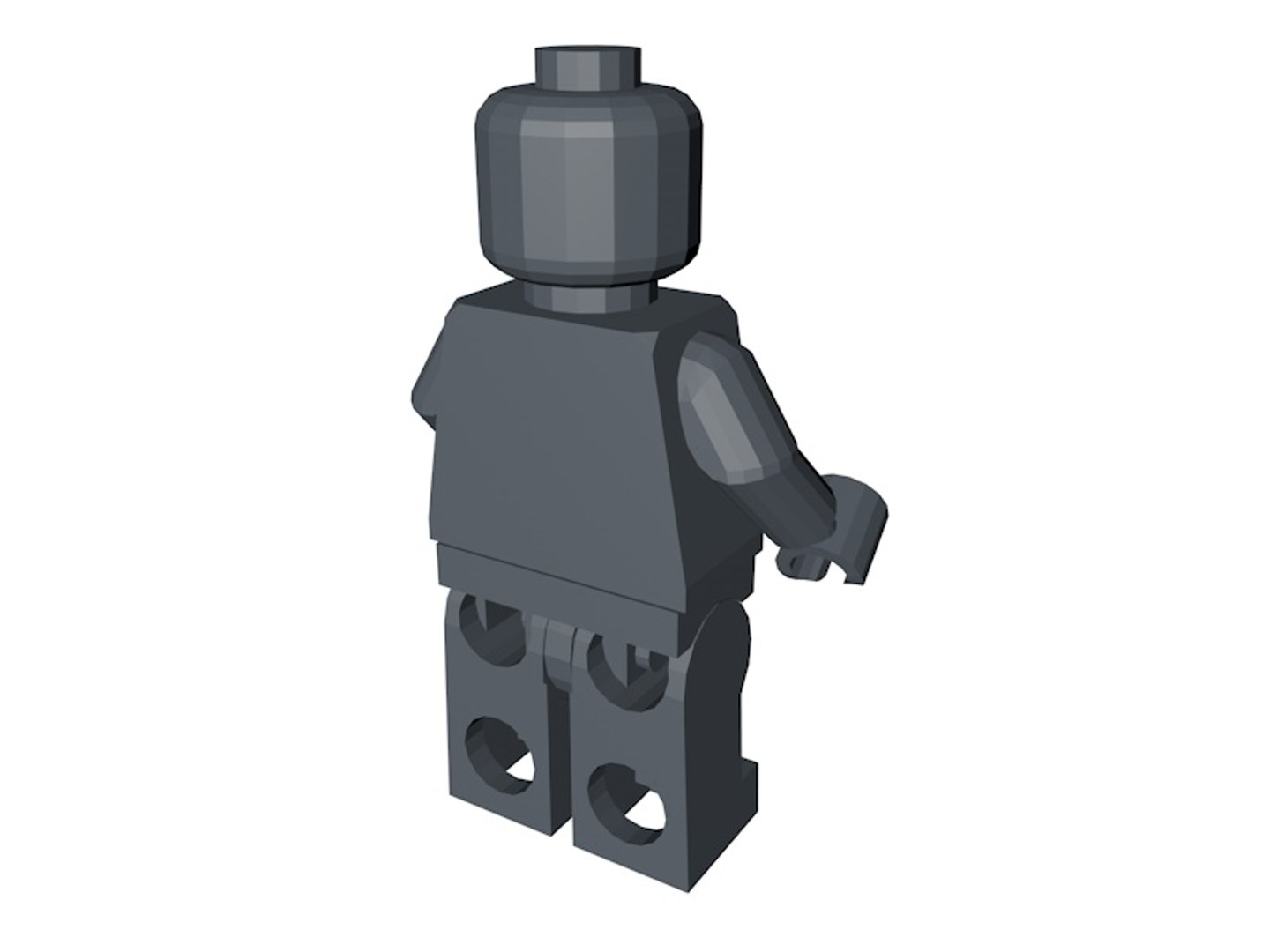 3d Lego Mini-figure Base