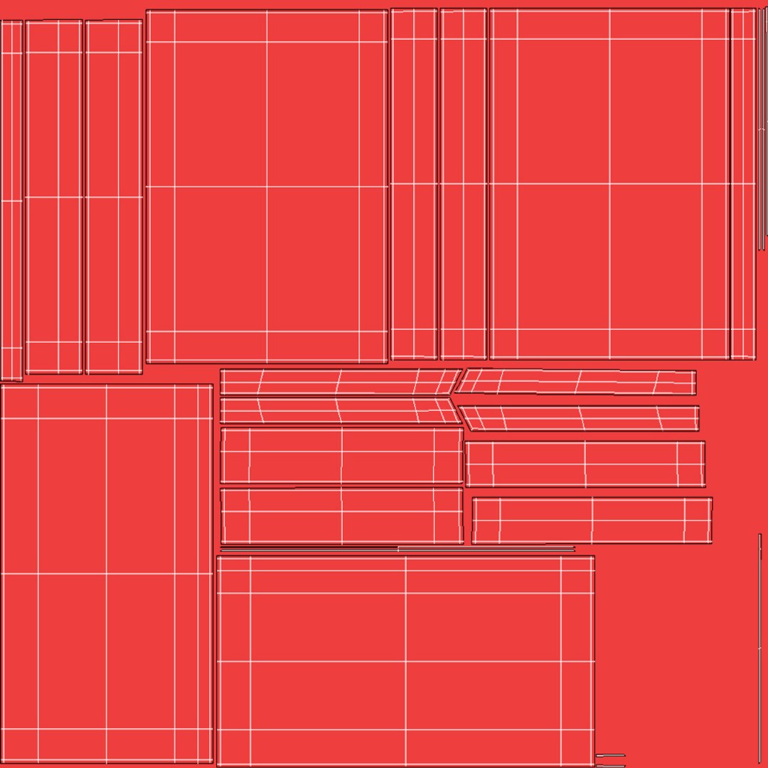 Opened Red Box 3D Model - TurboSquid 2229330