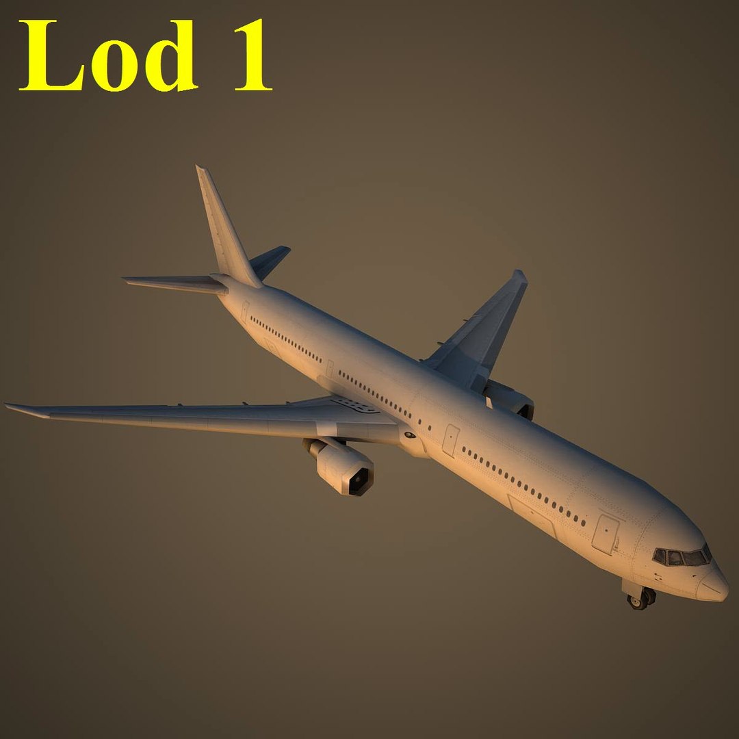 3d Model Boeing Basic